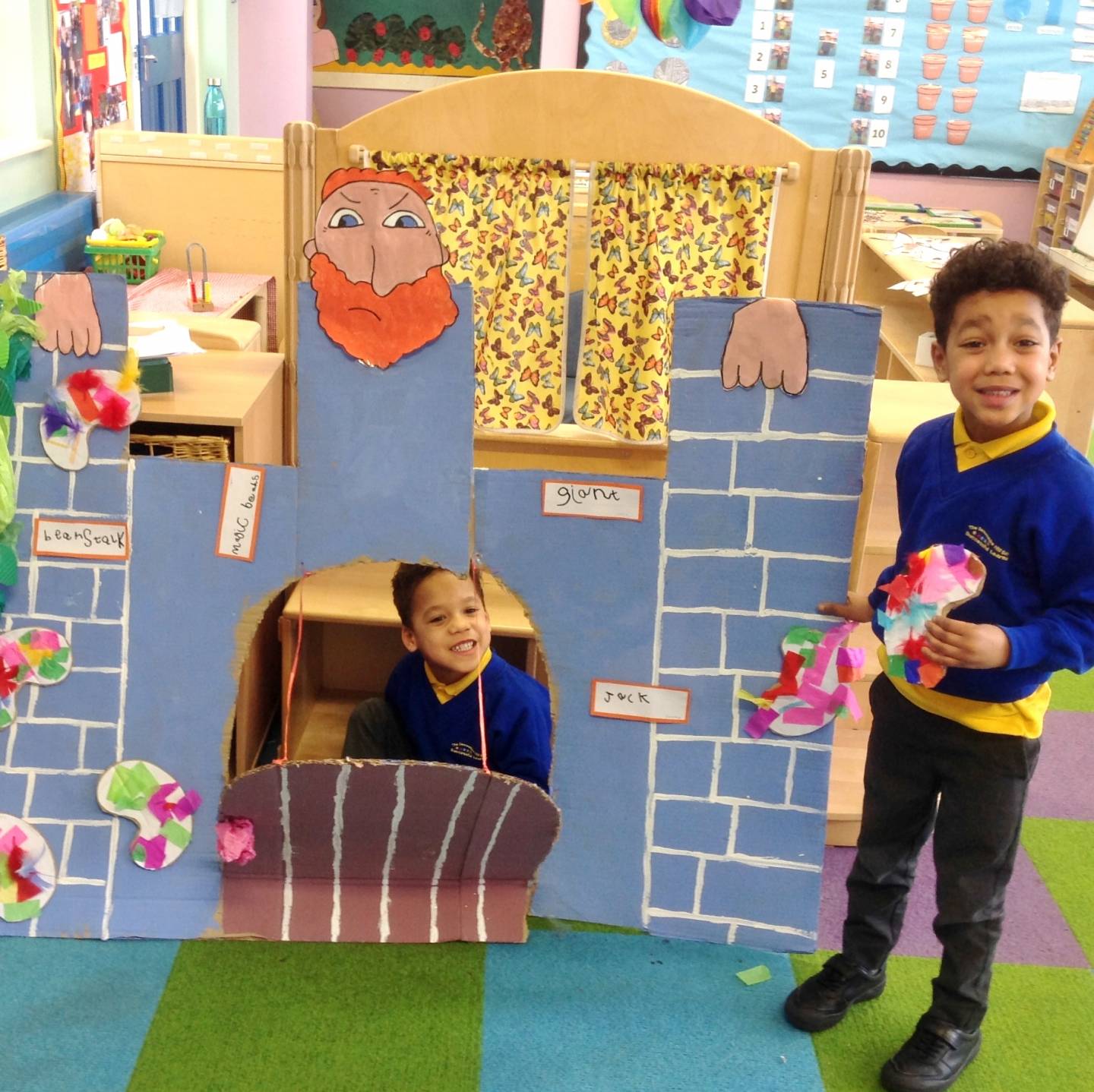 Beanstalks and Castles - Devonshire Hill Nursery and Primary School