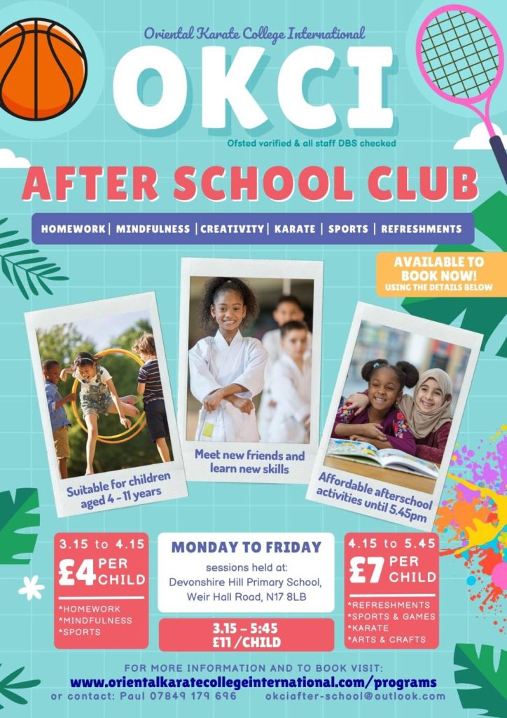After School Clubs - Devonshire Hill Nursery and Primary School